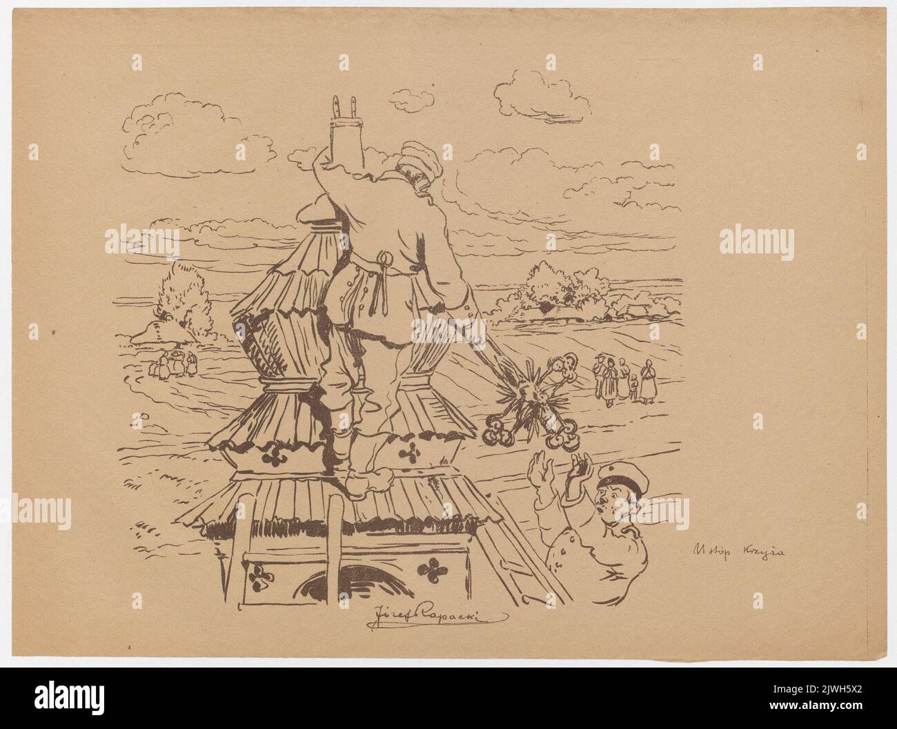 At the Foot of the Cross, chart 14 from the portfolio "Pro memoria. The ...