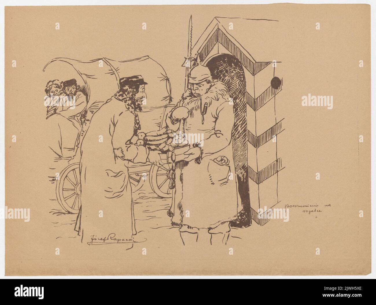 Agreement at the Tollgate, chart 12 from the portfolio “Pro memoria ...