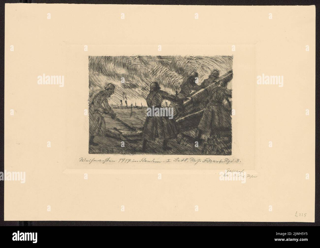 Weihnachtsstern in Flandern 1917. Gallhof, Wilhelm (1878-1918 ...