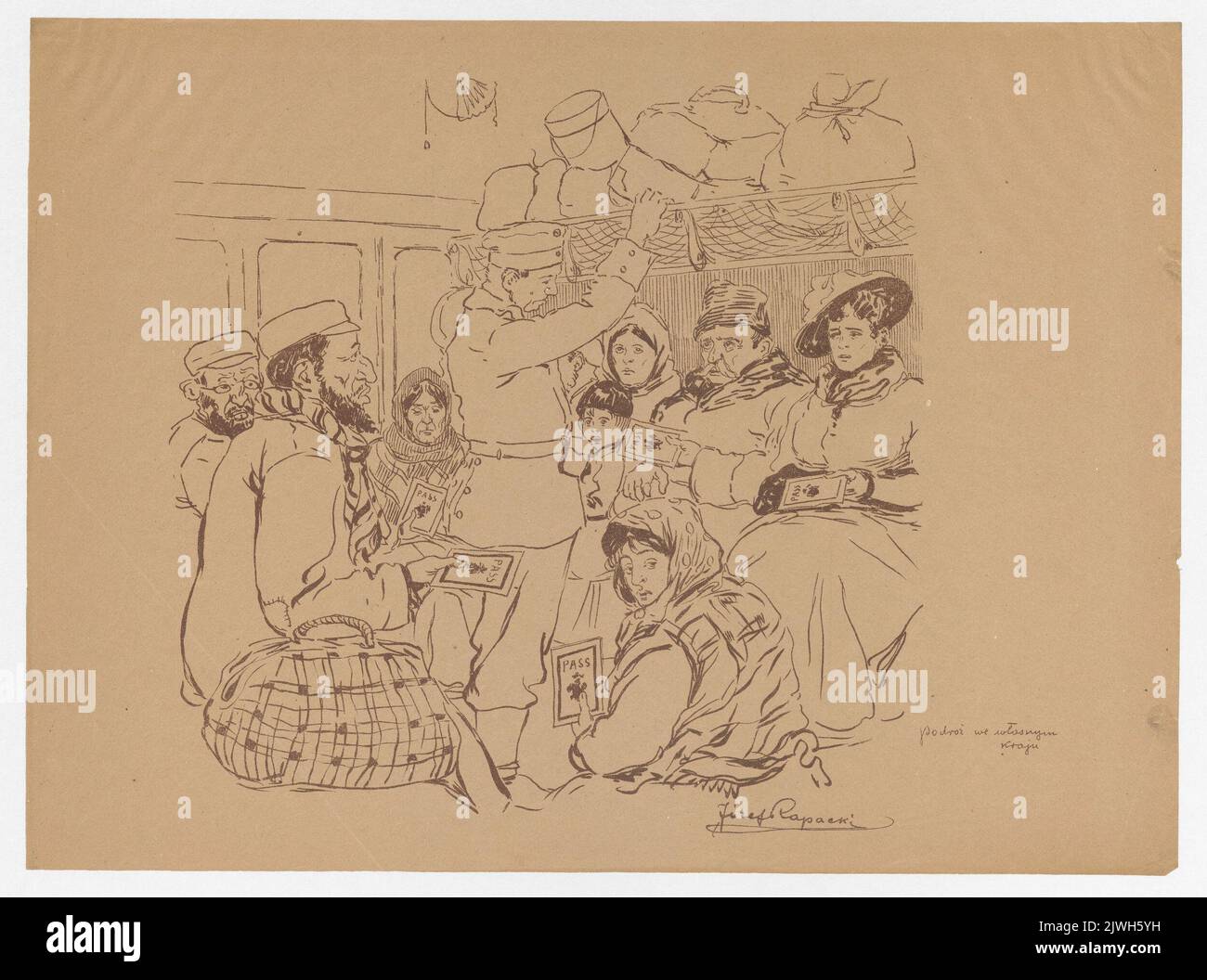 Traveling one’s country, chart 9 from the portfolio “Pro memoria. The ...