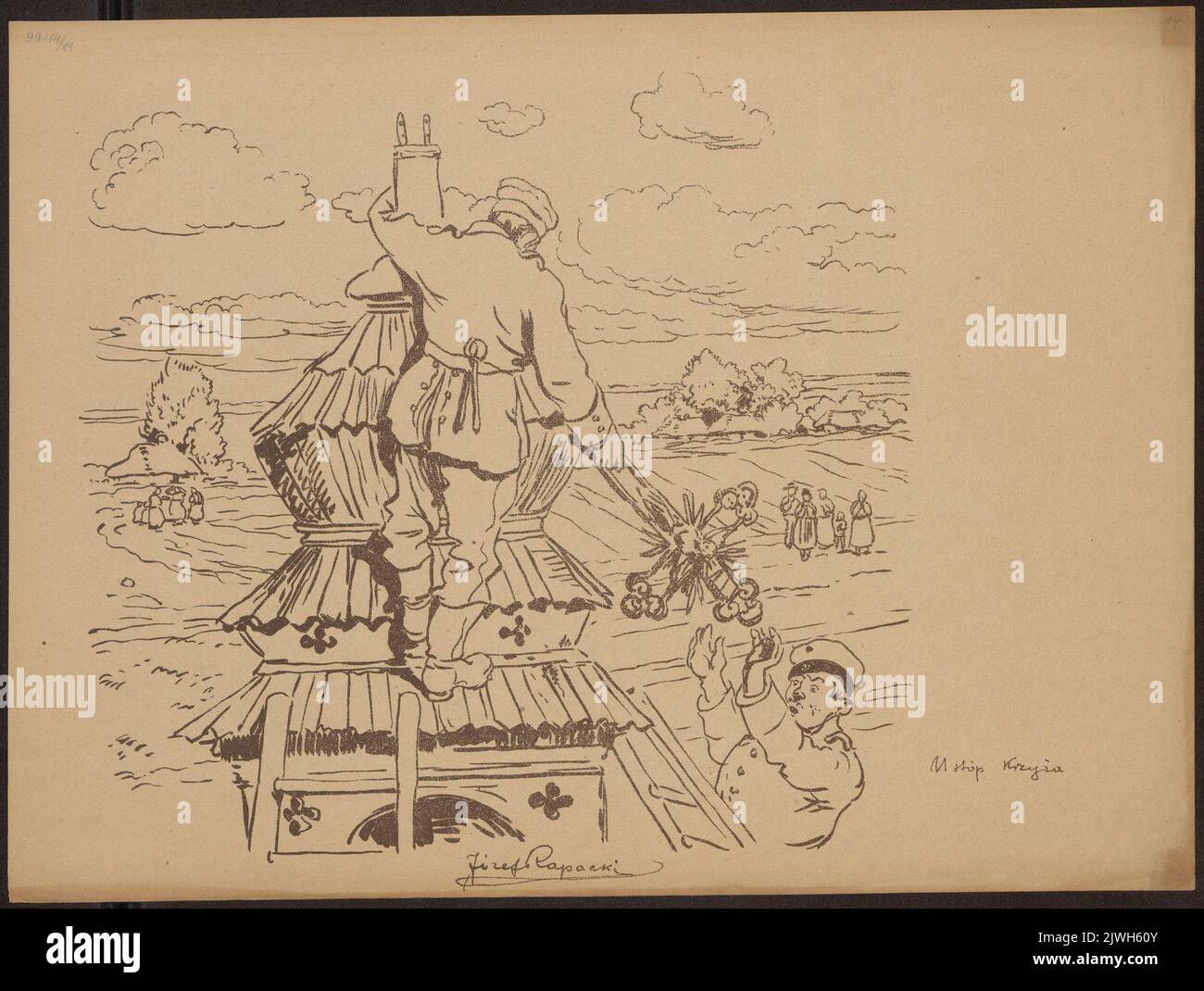 At the Foot of the Cross, chart 14 from the portfolio “Pro memoria. The ...