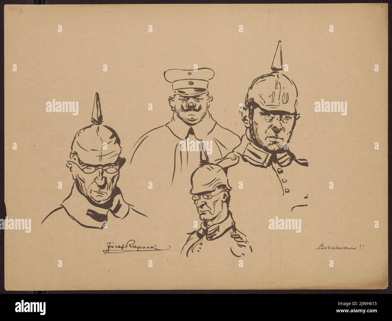 The Heroes !!, chart 2 from the portfolio “Pro memoria. The Prussian in ...