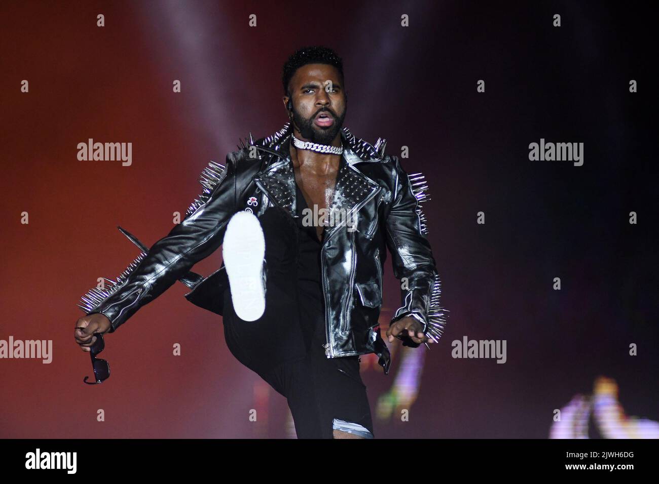 Rio de Janeiro, Brazil,September 3, 2022. Singer Jason Derulo, during ...