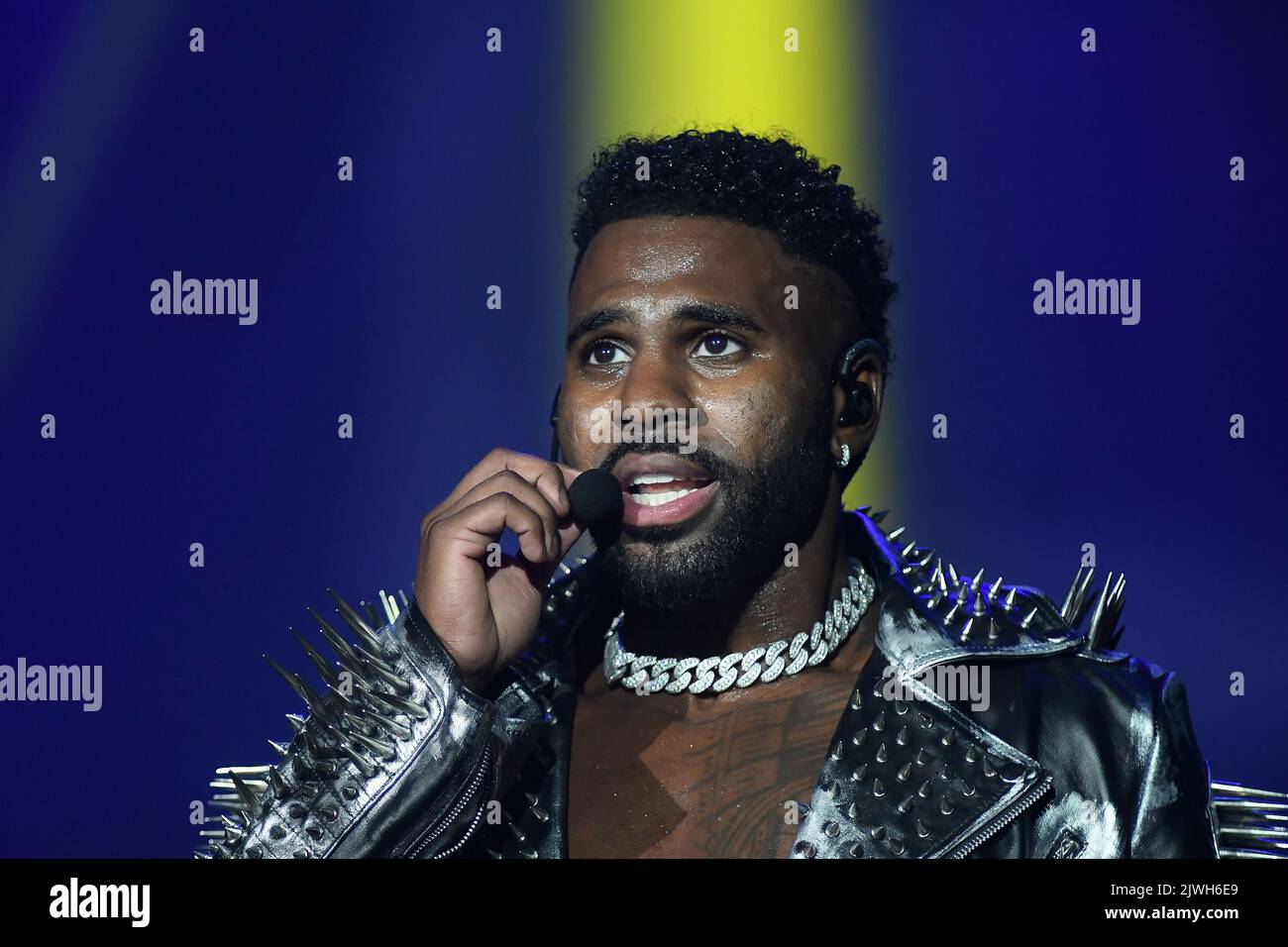 Rio de Janeiro, Brazil,September 3, 2022. Singer Jason Derulo, during ...