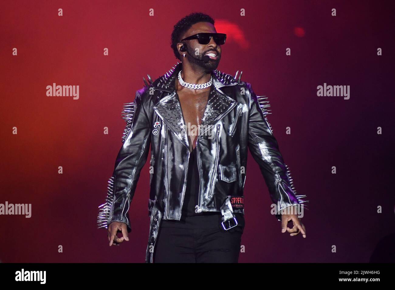 Rio de Janeiro, Brazil,September 3, 2022. Singer Jason Derulo, during ...