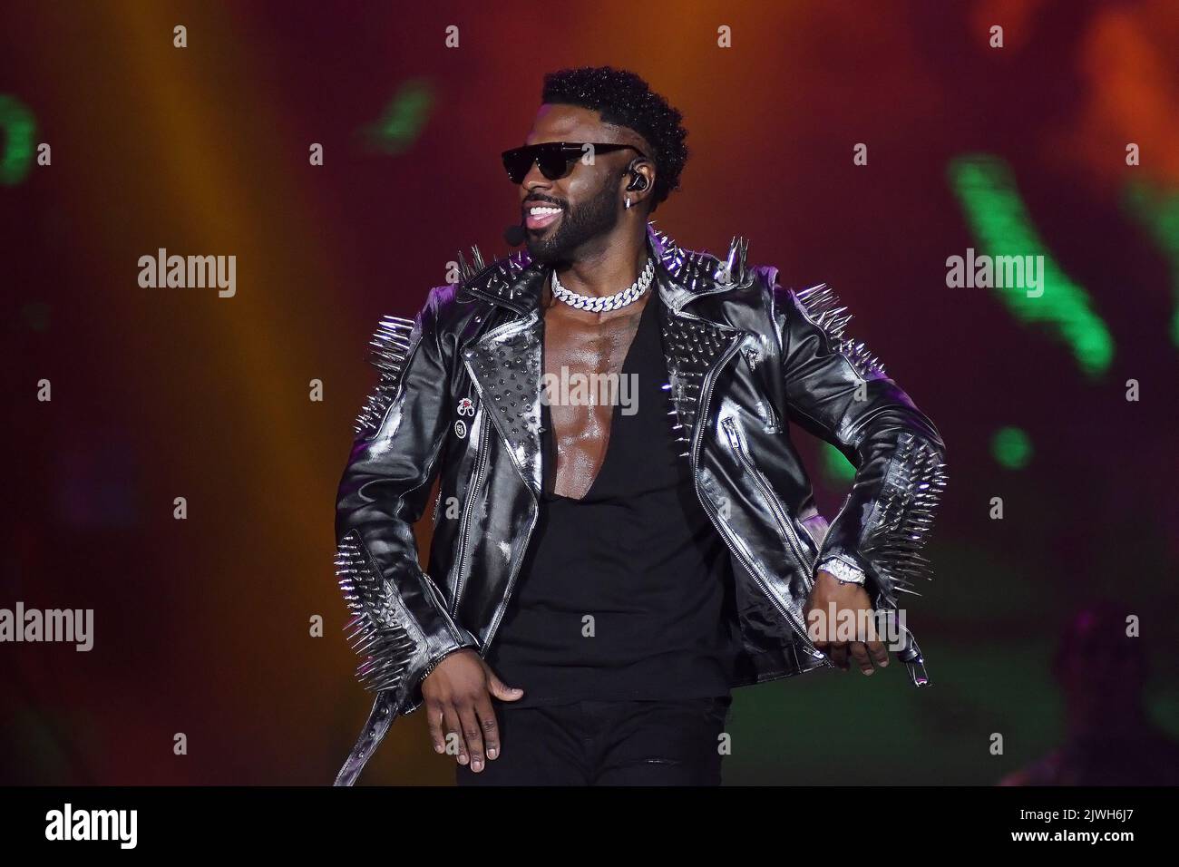 Rio de Janeiro, Brazil,September 3, 2022. Singer Jason Derulo, during ...