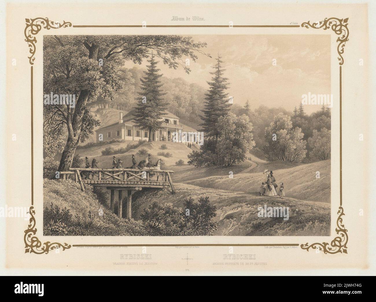 Rybiszki. Lemercier, Rose Joseph (Paryż ; zakład litograficzny ; 1827 ...