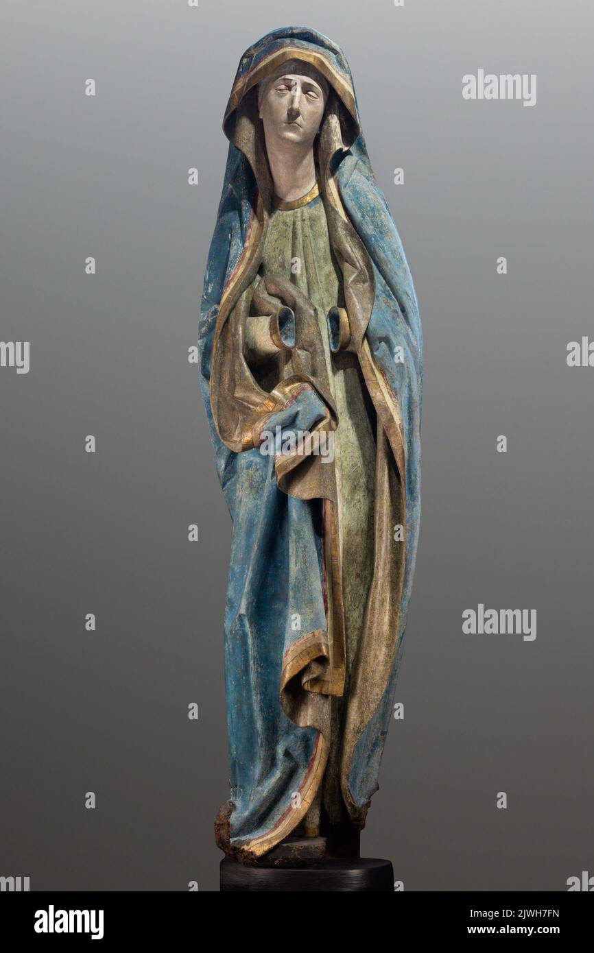 Our Lady of Sorrows from the crucifixion group. Olmützer, Hans, - (fl ...