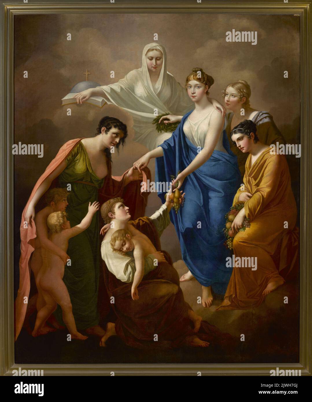 Empress Elizabeth’s Mercy and Protection of the Poor. Oleszkiewicz ...
