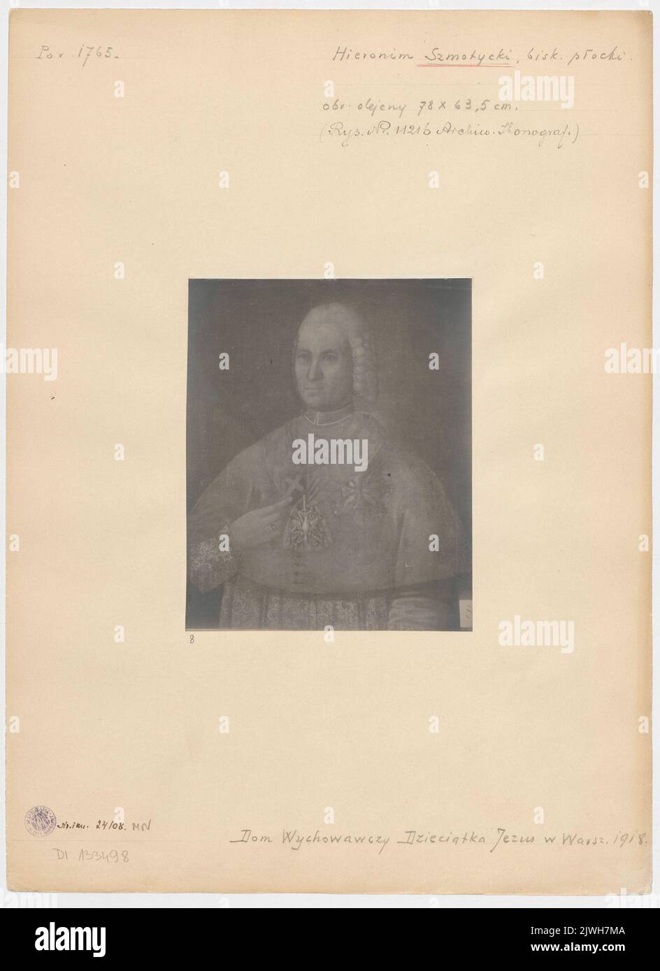 Photograph of a painting from the collection of the Sanctuary House of ...