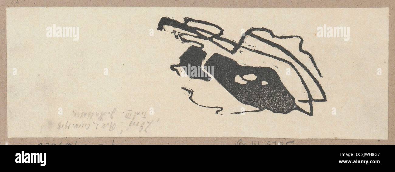 Abstract vignette. Hulewicz, Jerzy (1886-1941), graphic artist Stock ...