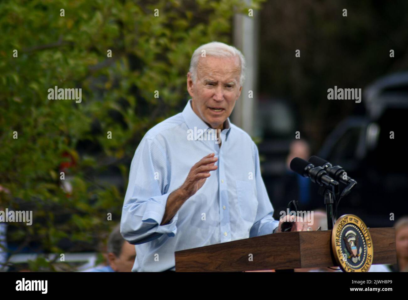 West Mifflin, Pennsylvania, USA. 5th Sep, 2022. (NEW) President of the ...