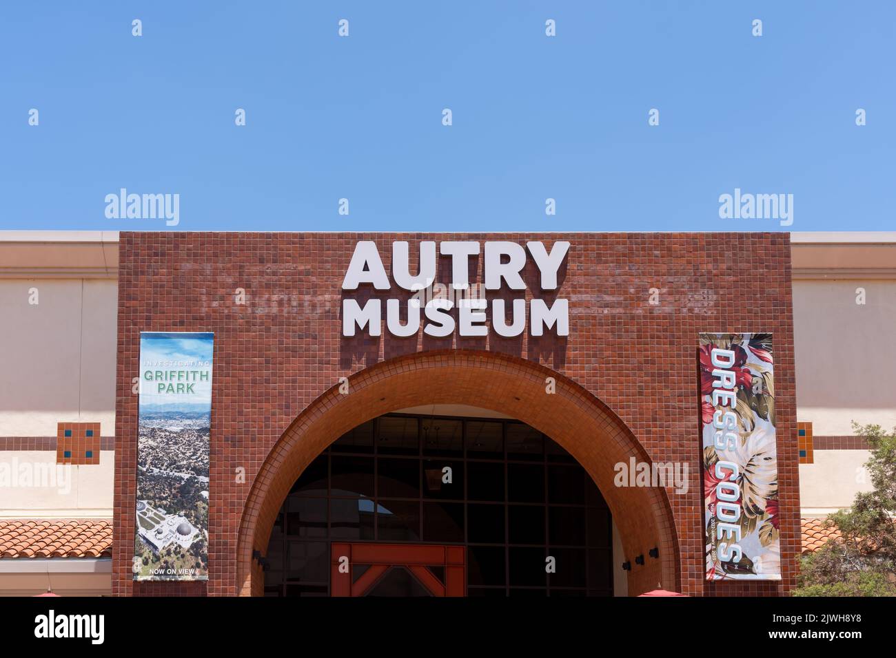 Los Angeles, California, USA - July 6, 2022: Autry Museum is shown on ...