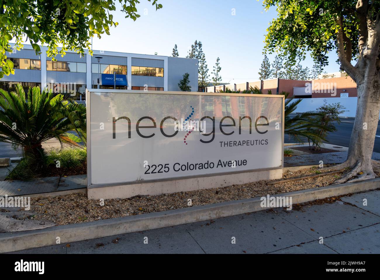Santa Monica, CA, USA - July 6, 2022: Neogene Therapeutics US ...