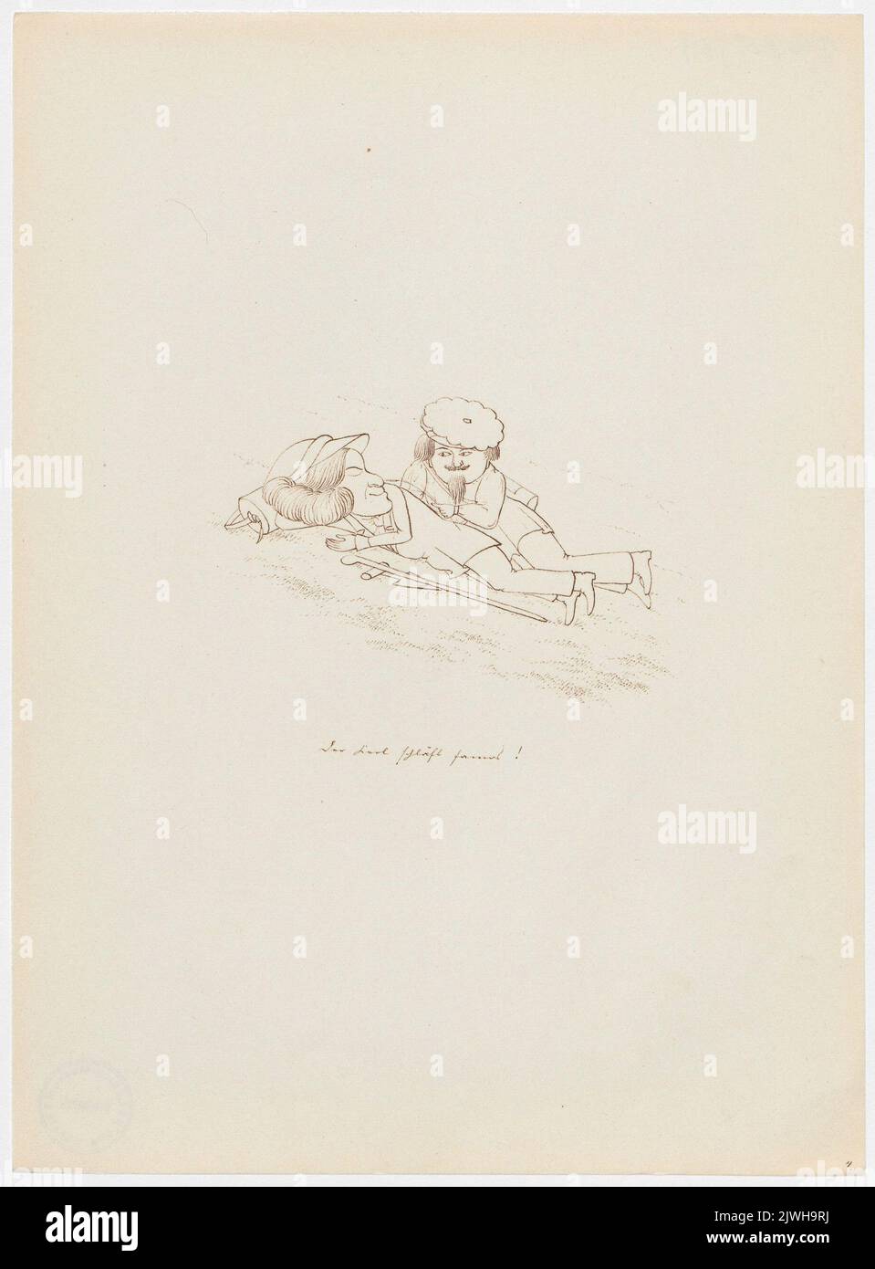 "Der Kerl schläft fa[mos]!". Winkler, Karl Gustav Adolf (1810-1893 ...