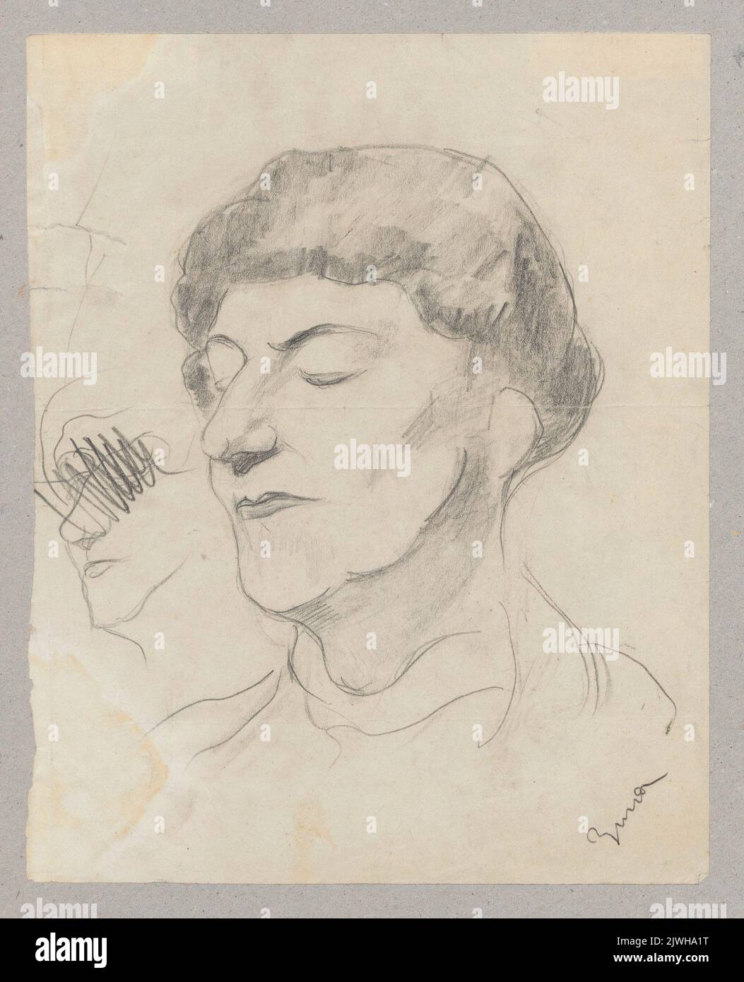 Portrait of the artist’s mother, Michalina Waliszewska. Waliszewski ...