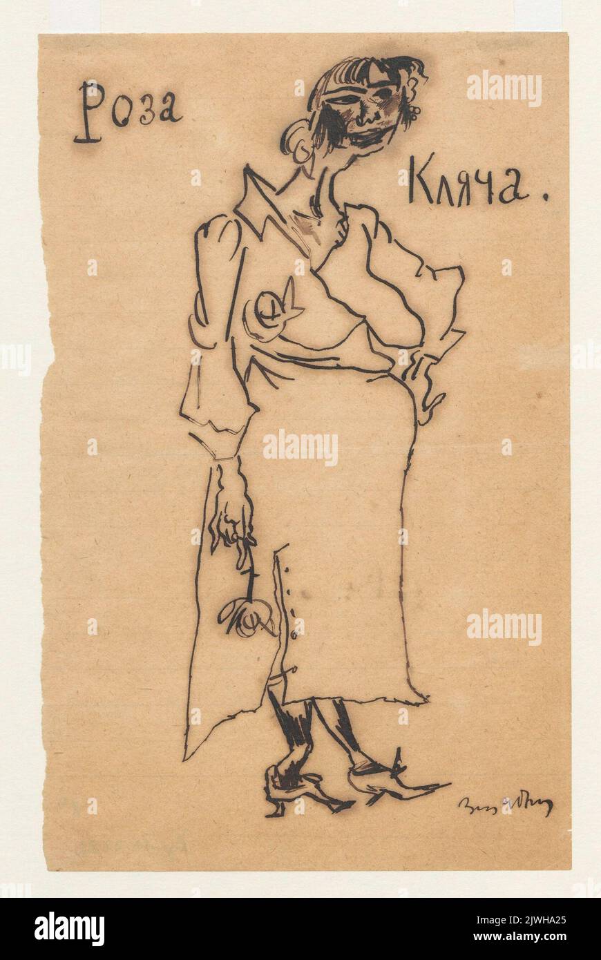 Rose – mane. Waliszewski, Zygmunt (1897-1936), draughtsman, cartoonist ...