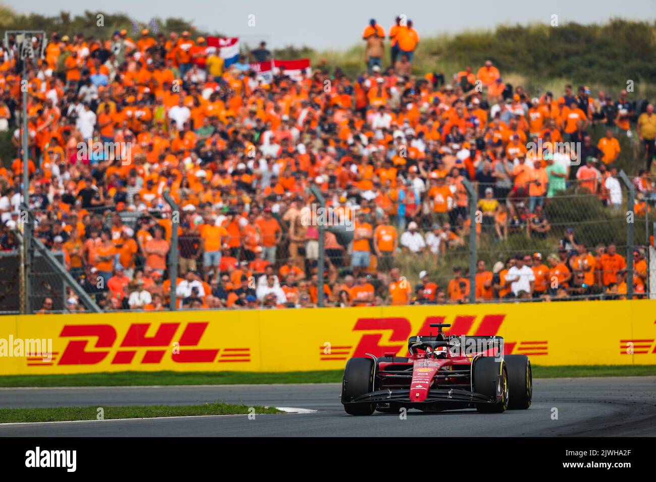 16 LECLERC Charles (mco), Scuderia Ferrari F1-75, action during the ...
