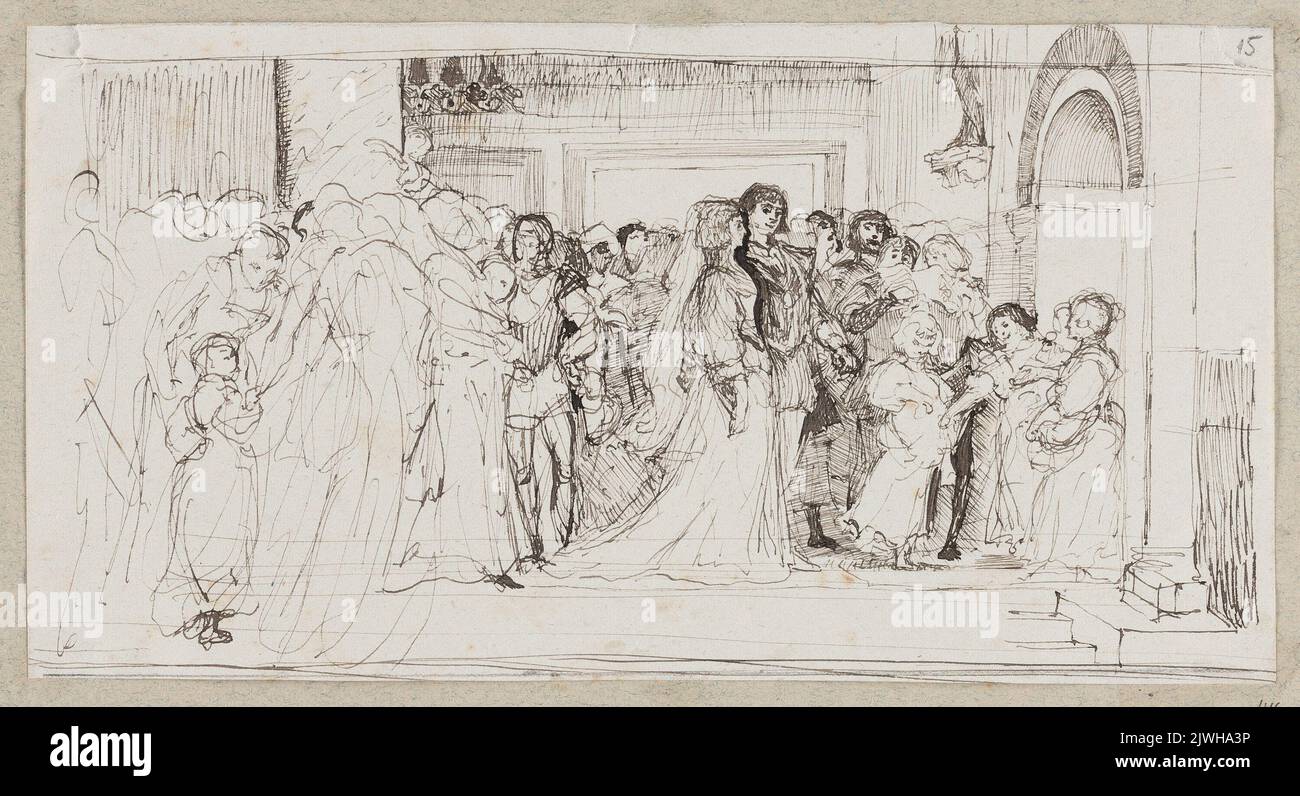 Wedding procession - scene from Shakespeare’s “The Merchant of Venice ...