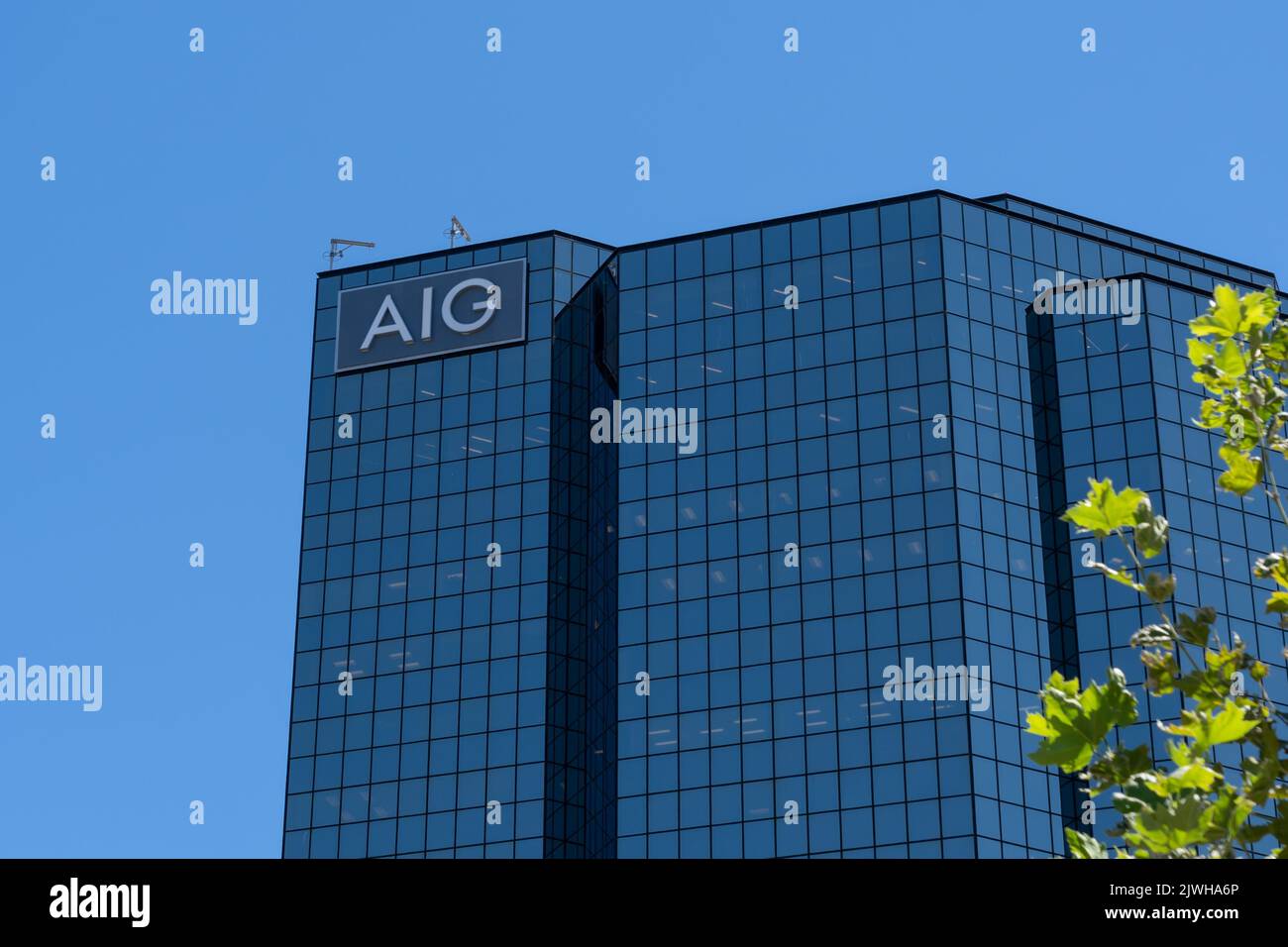 Aig building in woodland hills hi-res stock photography and images - Alamy