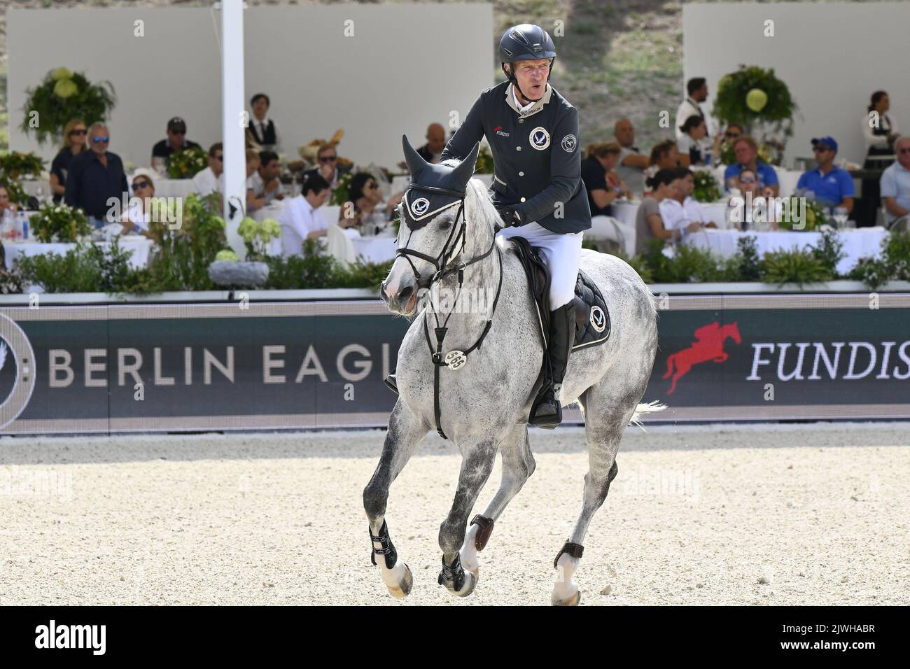 Rome, Italy. 03rd Sep, 2022. Ludger Beerbaum (Berlin Eagles), during ...