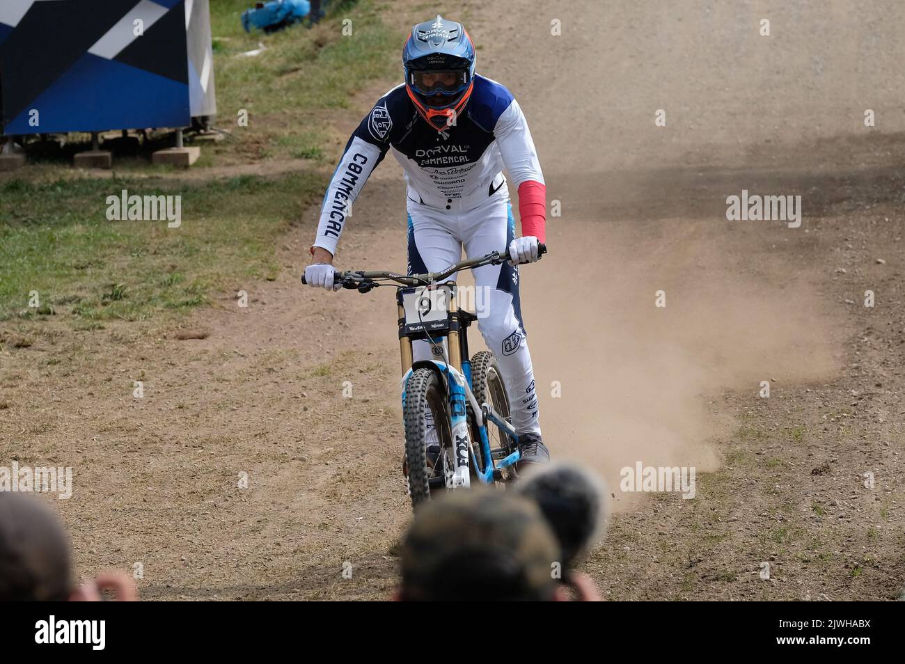 Val Di Sole, Italy. 03rd Sep, 2022. Elite men and women downhill race ...