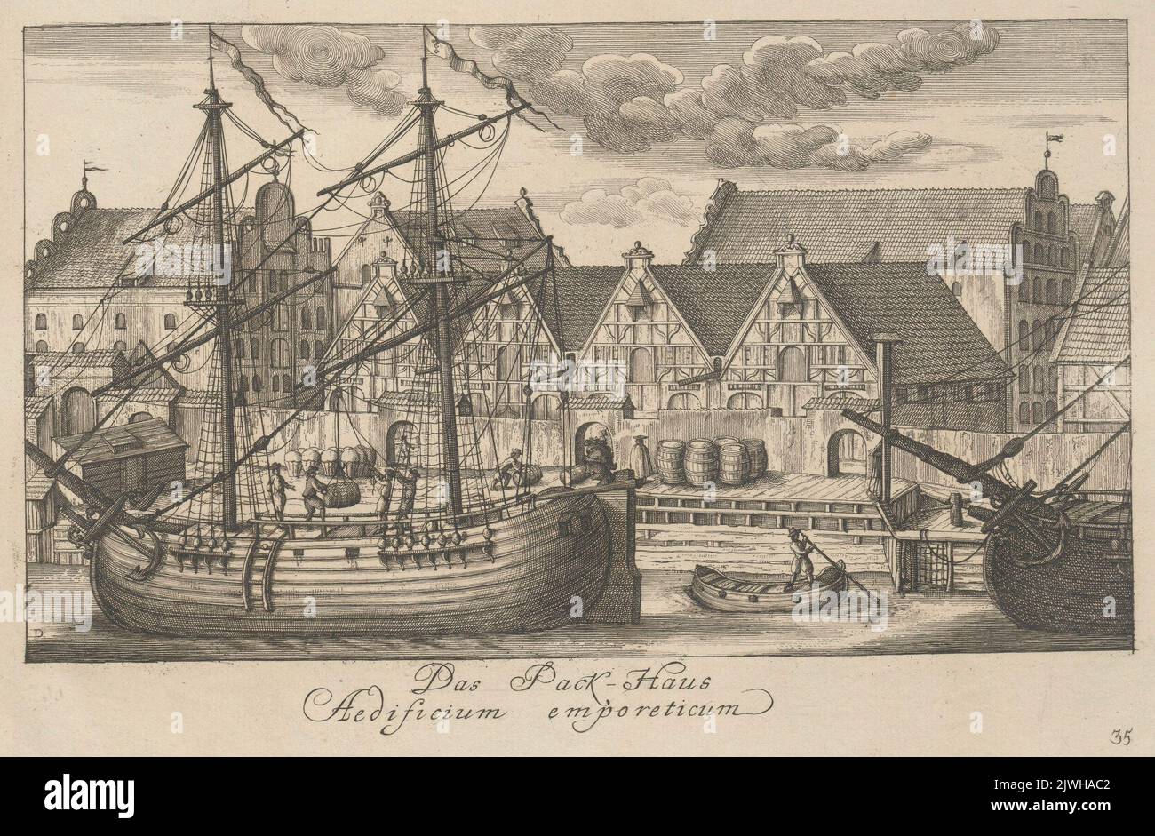 The Old Packing Plant on the Granary Island, chart 35 from the series ...