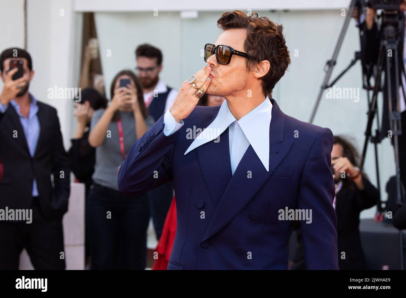 Lido di Venezia, Italy, 05/09/2022, Harry Styles attends the "Don't ...