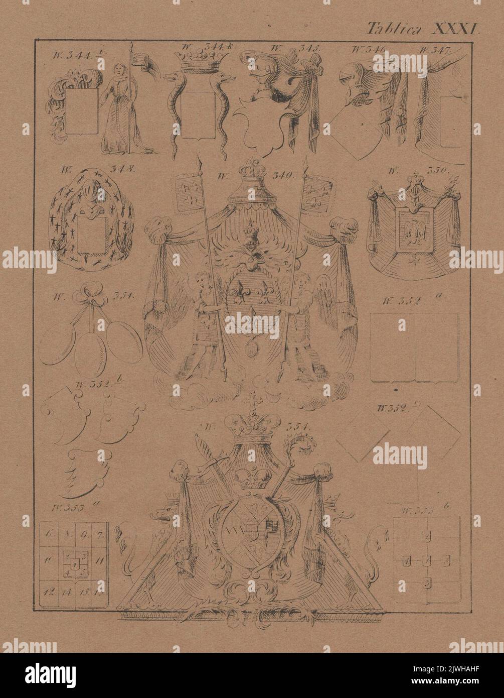 Heraldry patterns hi-res stock photography and images - Alamy