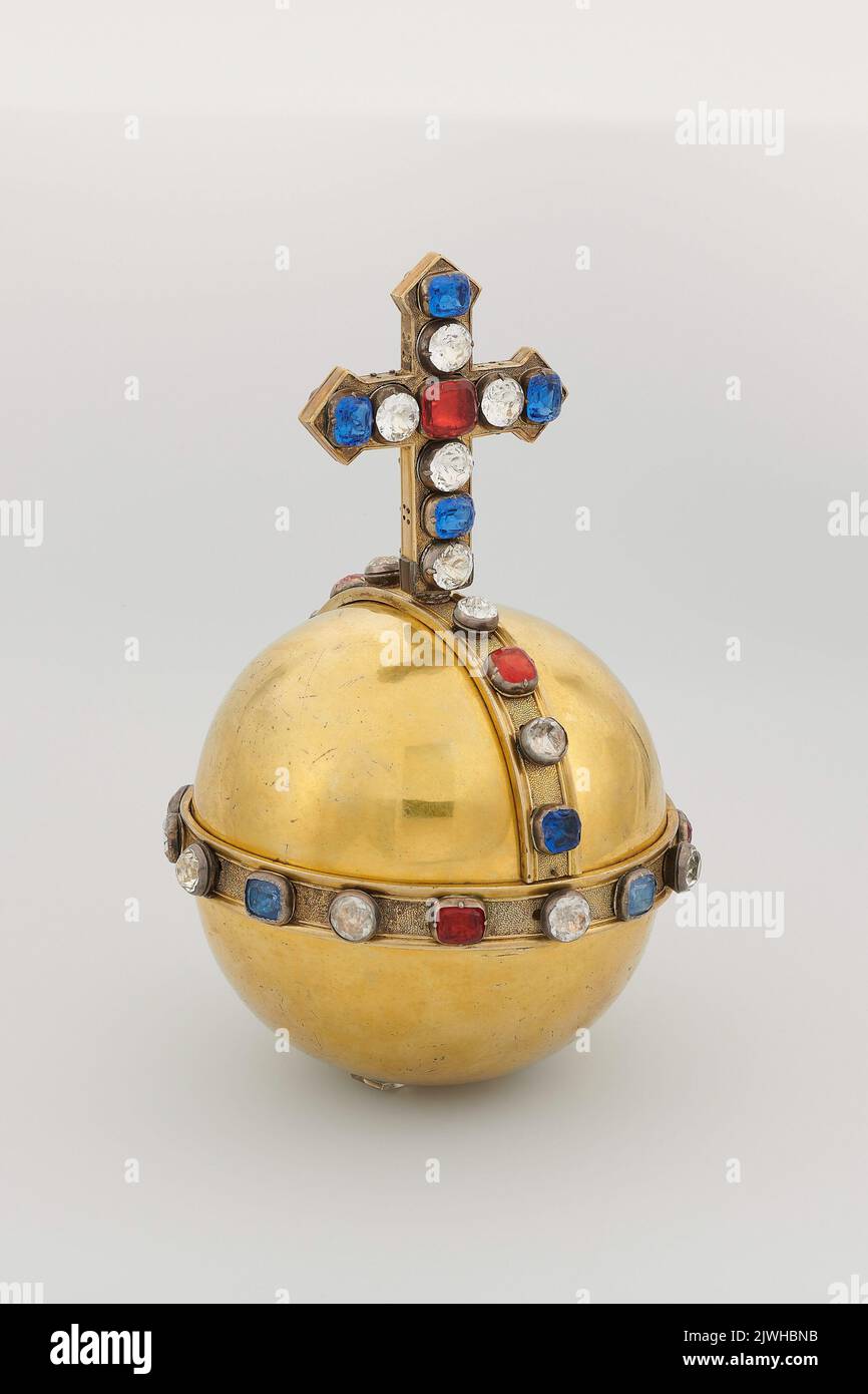 Orb and cross of the King Augustus III. Köhler, Johannes, goldsmith ...