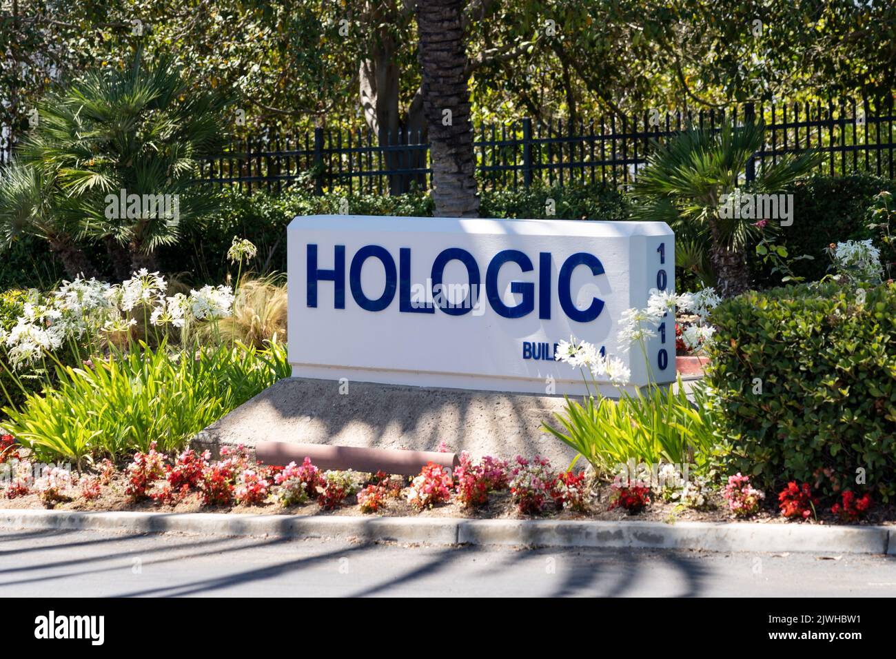 San Diego, CA, USA - July 9, 2022: Hologic headquarters in San Diego ...