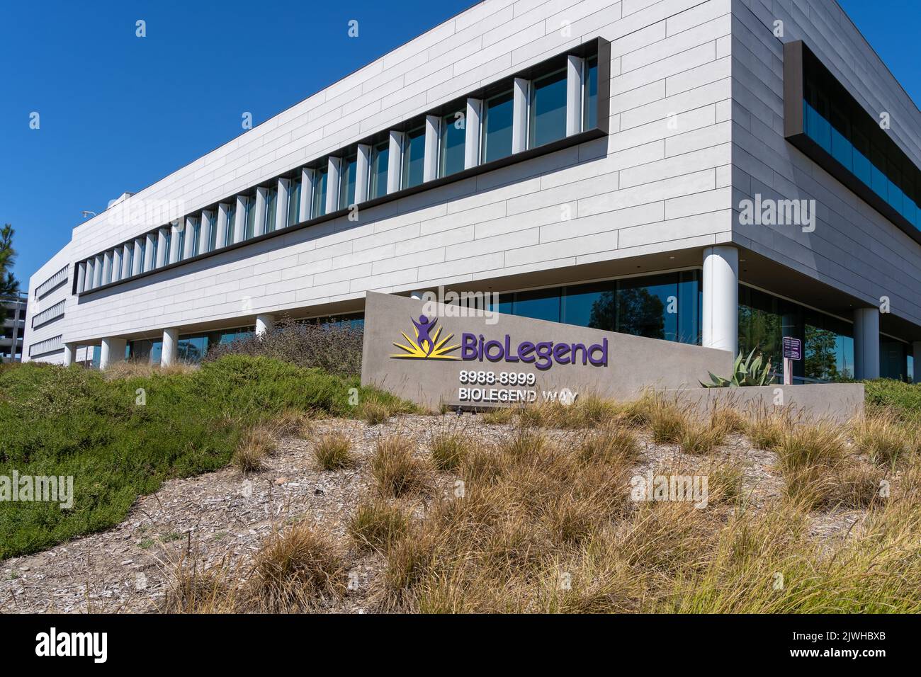 BioLegend headquarters in San Diego, California, USA - July 9, 2022 ...