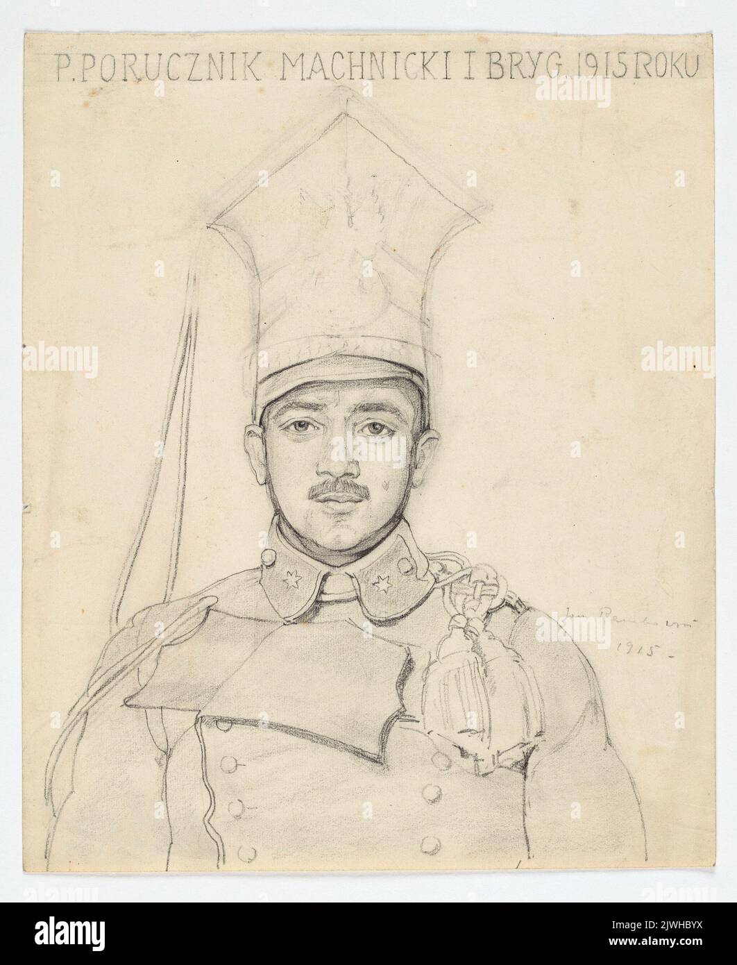 Lieutenant Roman Machnicki, commander of the 4th platoon of Władysław ...
