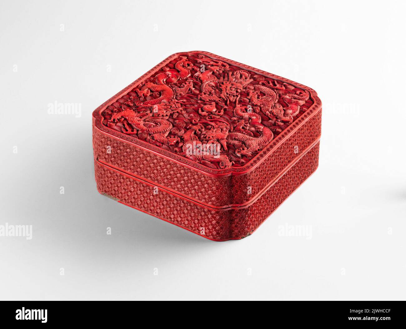 Rectangular box with lid. unknown, craftsman Stock Photo - Alamy