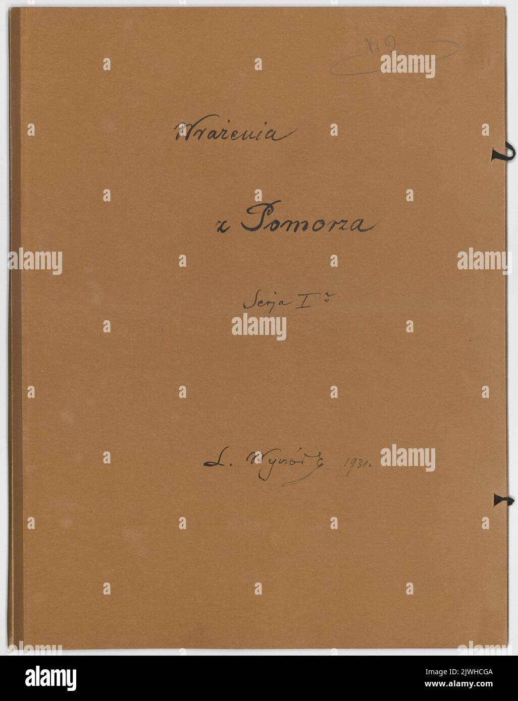 Cover of the portfolio “Impressions from Pomerania" with author’s ...