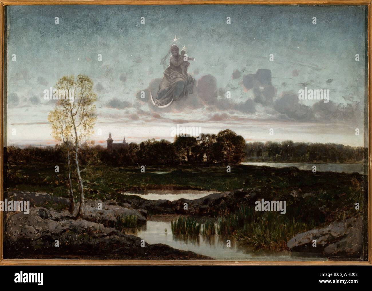 Morning star. Szermentowski, Józef (1833-1876), painter Stock Photo - Alamy