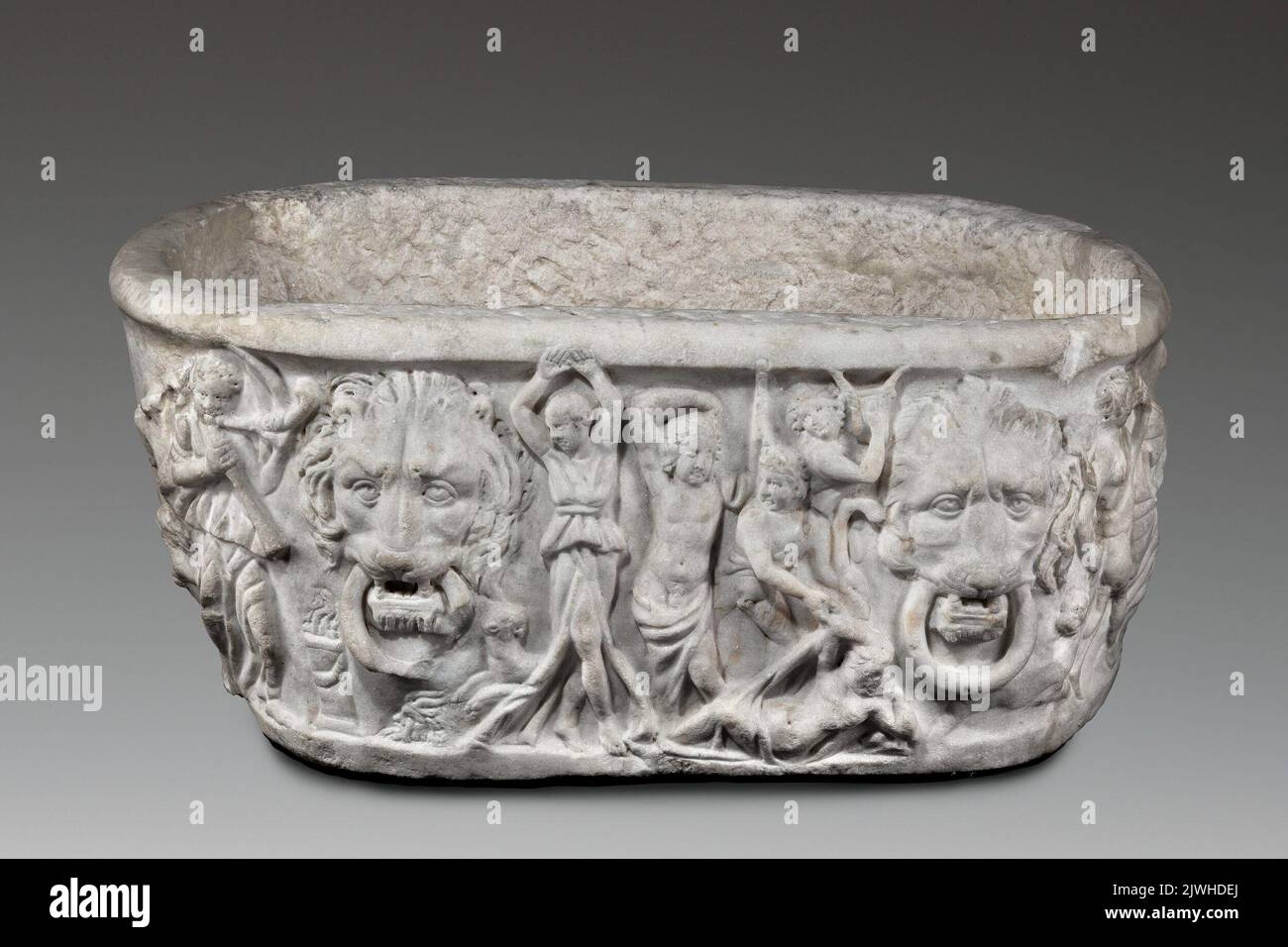 Sarkofag dziecięcy z przedstawieniami z cyklu dionizyjskiego. warsztat ...