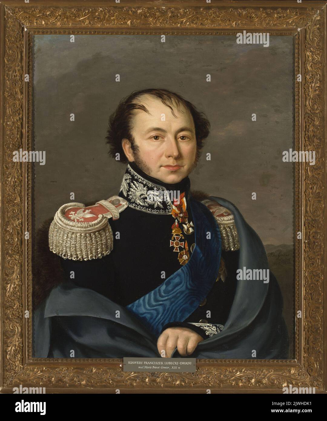 Portrait of Ksawery Franciszek Drucki-Lubecki (1778–1846). Gomier ...