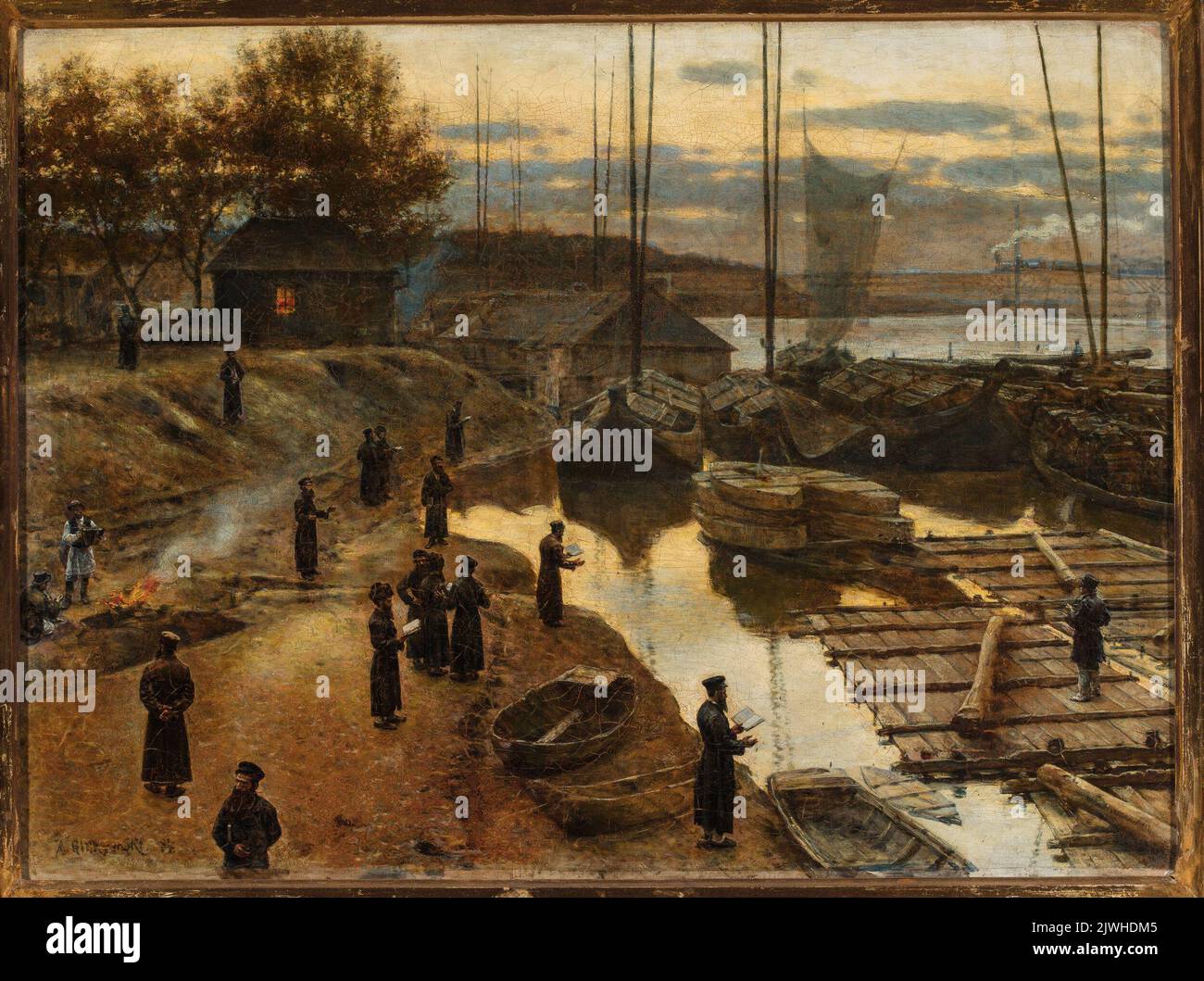 Feast of Trumpets I [Rosh Hashanah]. Gierymski, Aleksander (1850-1901 ...