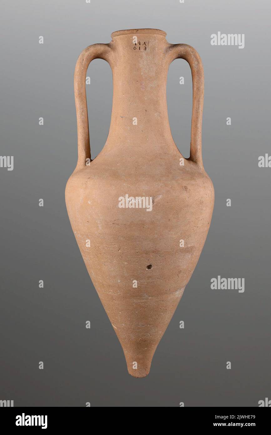 Amfora transportowa stemplowana z inskrypcją grecką. Argeios ...