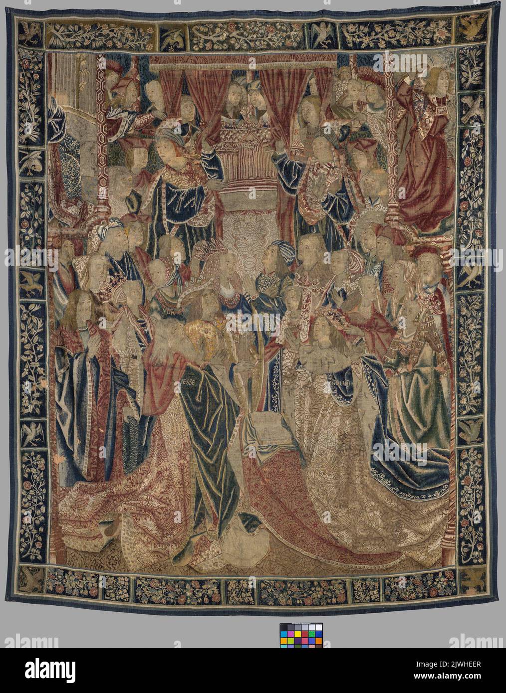 Wool weaving middle ages hi-res stock photography and images - Alamy