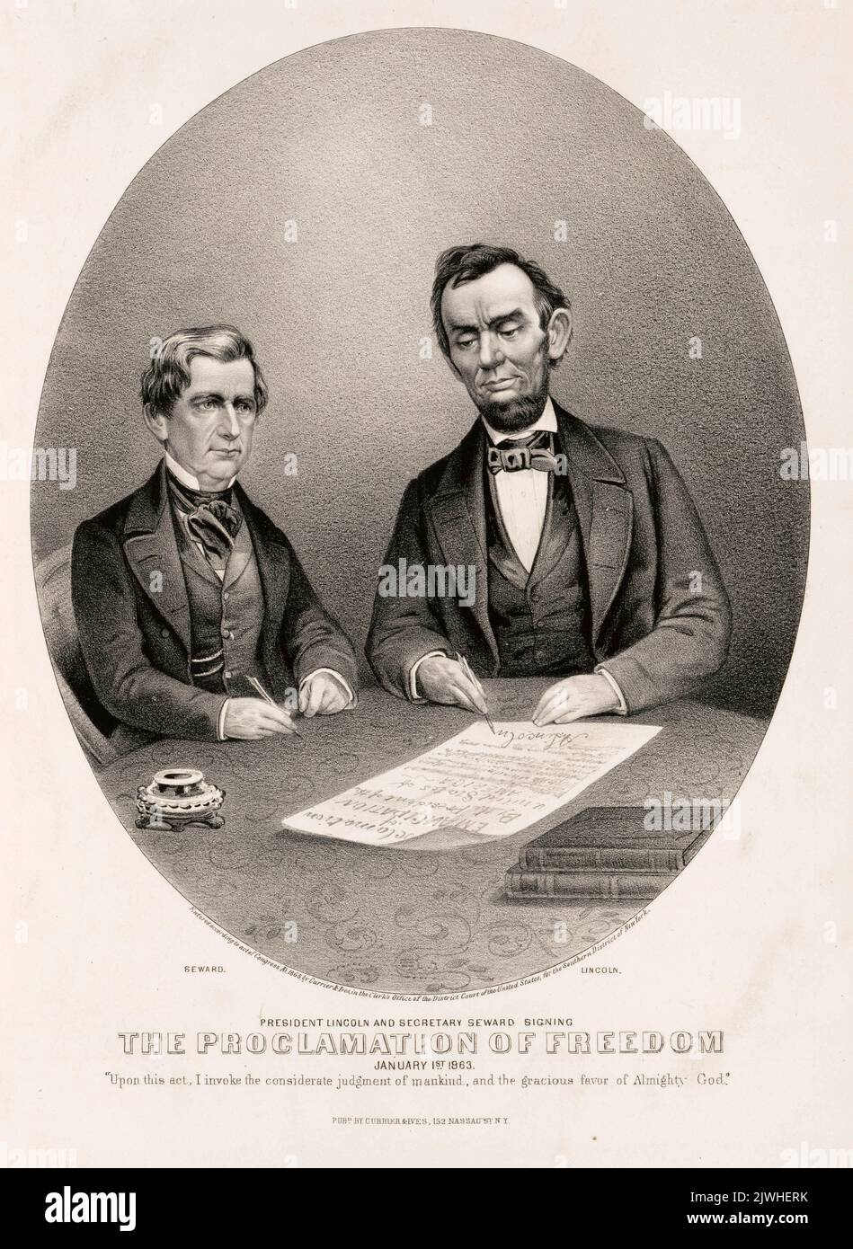 Emancipation proclamation signing hi-res stock photography and images ...