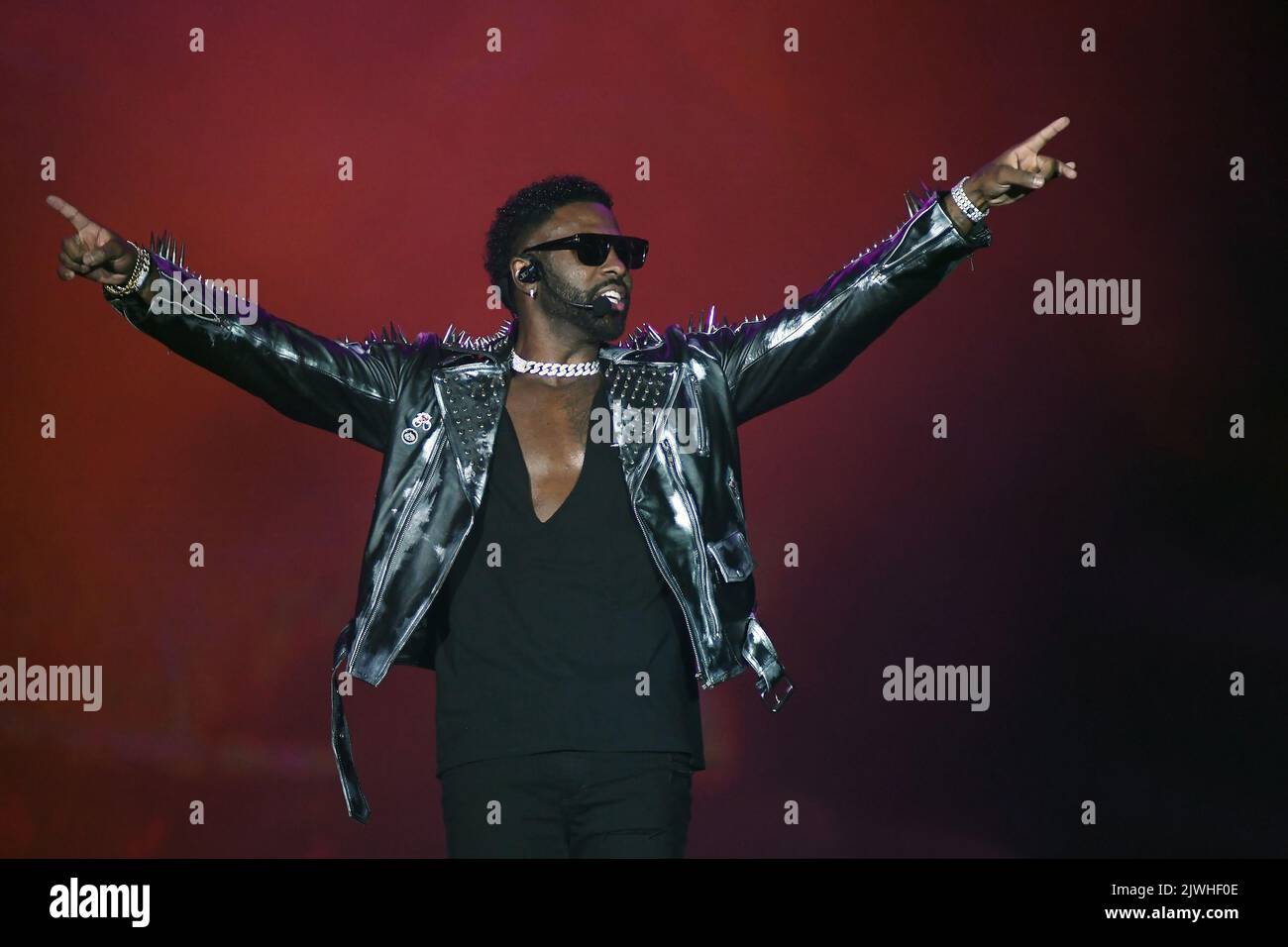 Rio de Janeiro, Brazil,September 3, 2022. Singer Jason Derulo, during ...