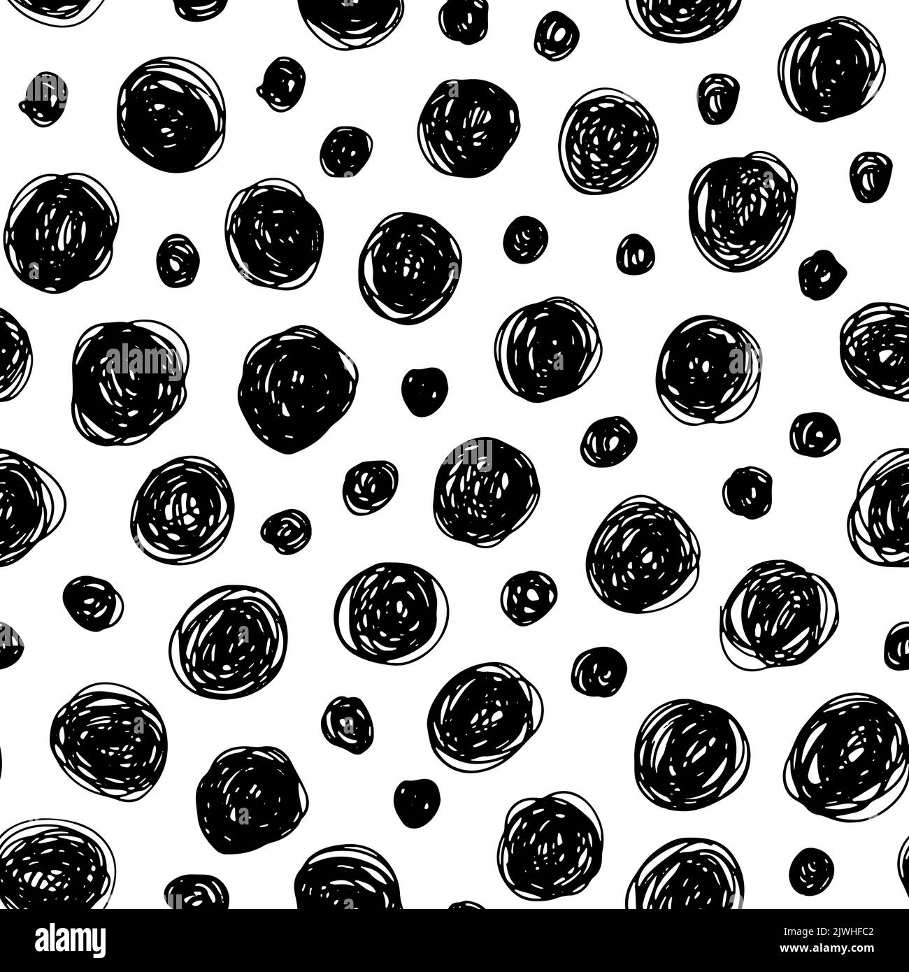 Doodle pattern circle Stock Vector Images - Alamy