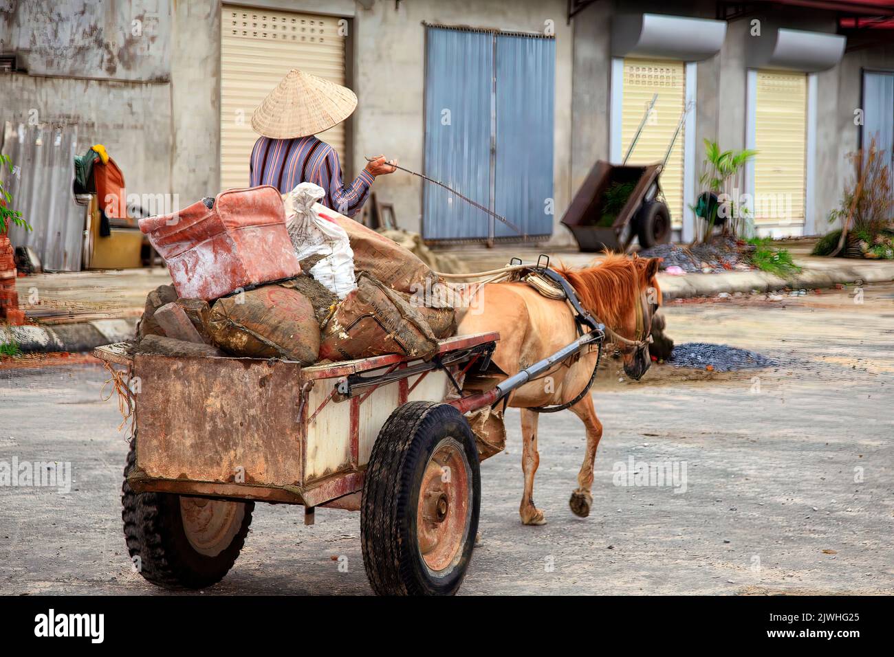 Cart rural vietnam hi-res stock photography and images - Alamy