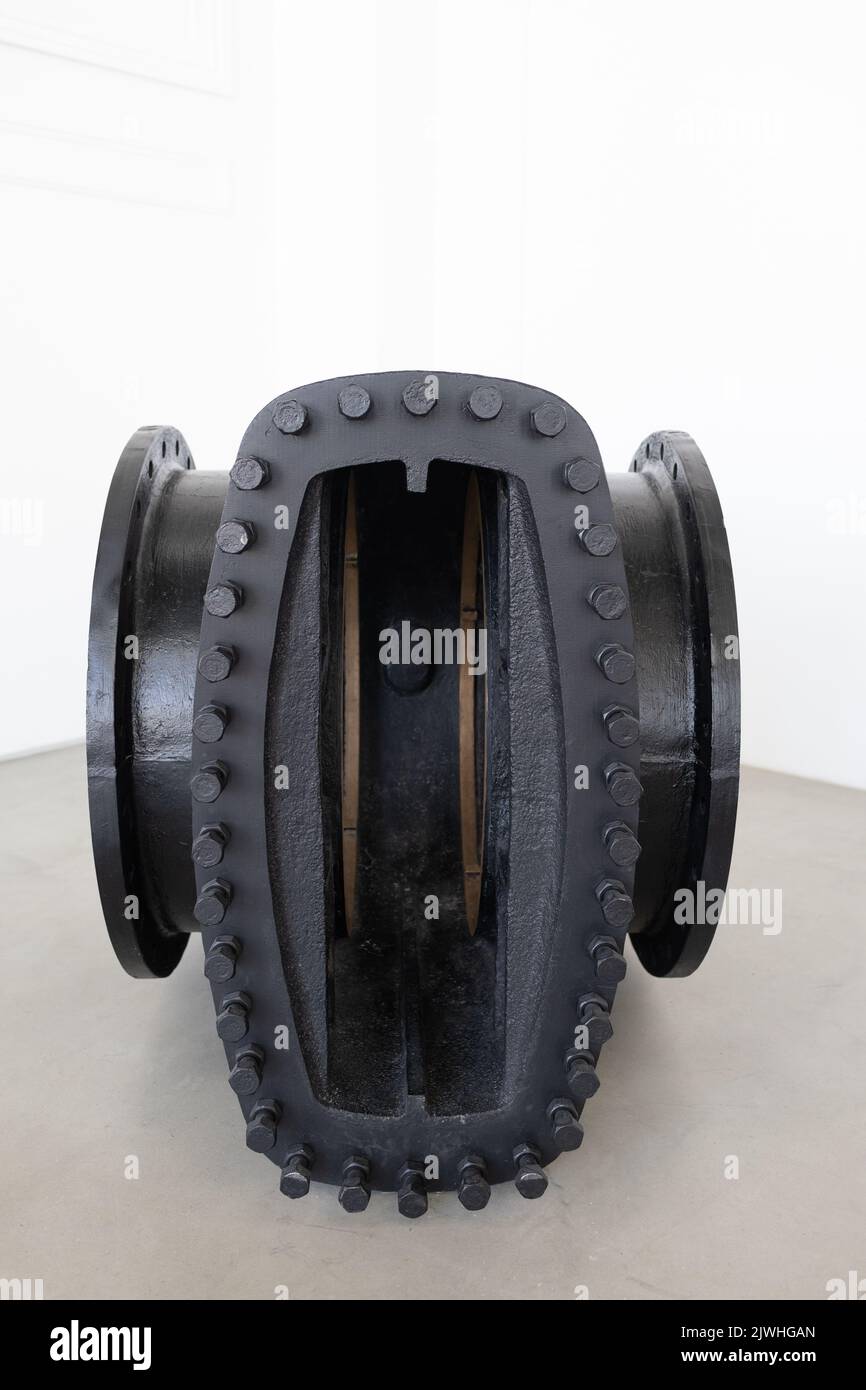 Vintage rare old water intake valves from hydro power plant Stock Photo ...