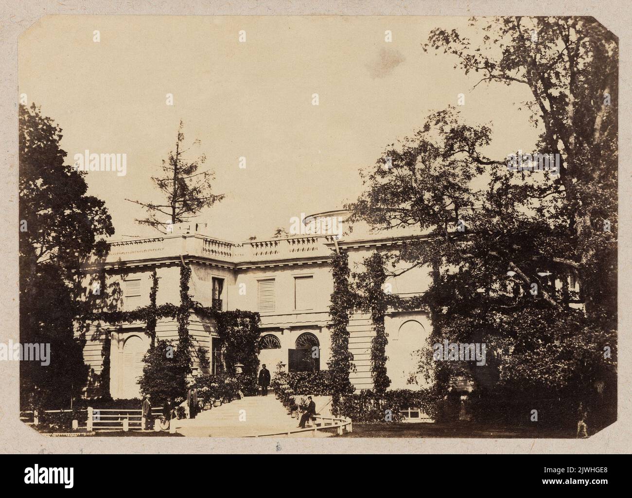 Palace in Natolin.. unknown, photographer Stock Photo - Alamy