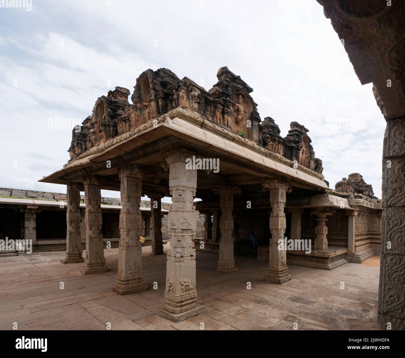 Details of of Hazara Rama Temple at Hampi state Karnataka India 08 07 ...