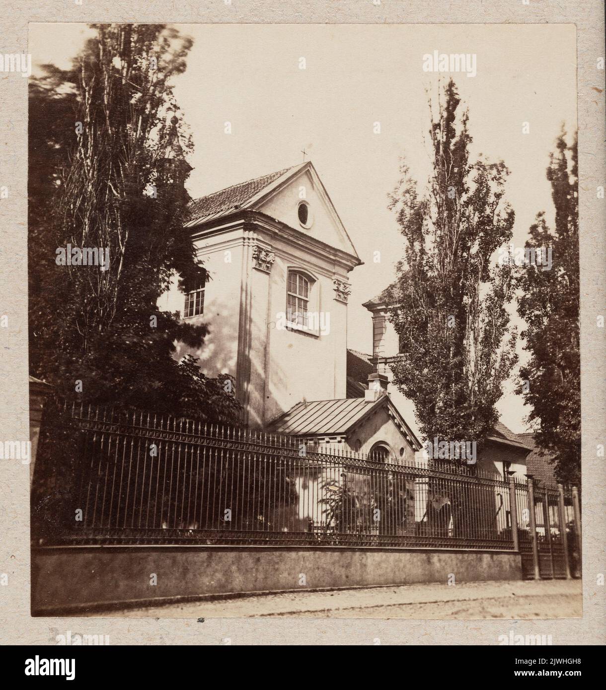 Warsaw. Church of the Holy Trinity (of Trinitarian monks) at Solec ...