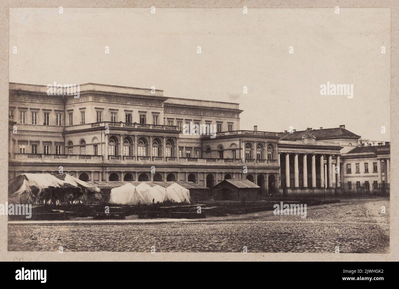 Warsaw. Palace of Ministers and the Treasury Committee.. Beyer, Karol ...